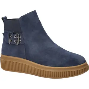 BELLA VITA Cassie Buckle Bootie Navy