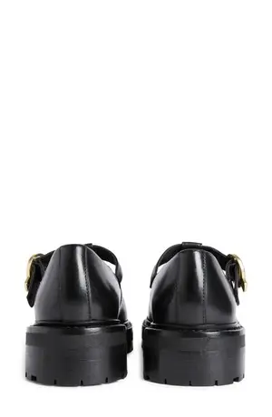 Barbour Ryton Mary Jane Leather Flat