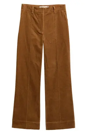 Barbour Emmy Wide Leg Corduroy Trousers - Tan