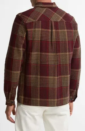 Barbour Millom Relaxed Houndstooth Shirt