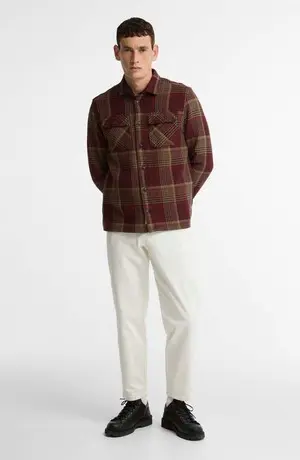 Barbour Millom Relaxed Houndstooth Shirt