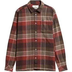 Barbour Copswell Relaxed Checked Cotton Shirt - Beech