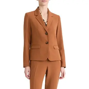 KASPER Two Button Jacket - Cinnamon