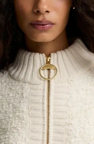 Barbour Hazelwood Knitted Zip Cardigan