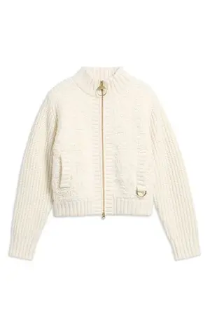 Barbour Hazelwood Knitted Zip Cardigan