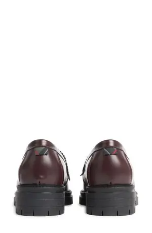 Barbour Ava Leather Loafer - Cherry Glace