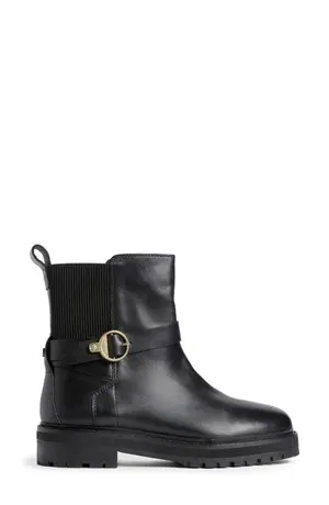Barbour Alexandra Leather Boot - Black