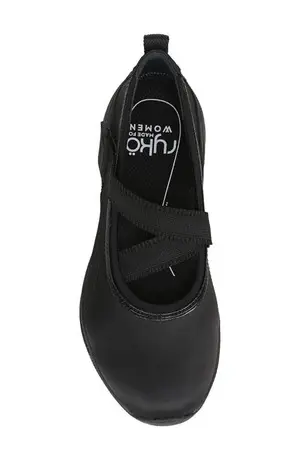RYKA Era Mj Luxe Mary Jane Flat - Black