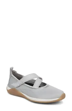 RYKA Era Mj Luxe Mary Jane Flat - Silver