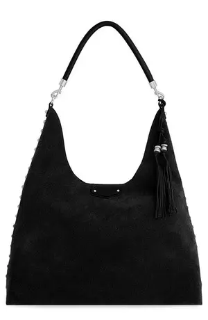 Rebecca Minkoff Nolita Leather Hobo - Black