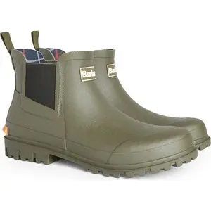 Barbour Andale Chelsea Waterproof Rain Boot - Dark Olive
