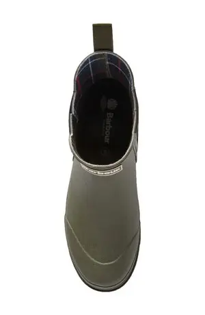 Barbour Andale Chelsea Waterproof Rain Boot - Dark Olive