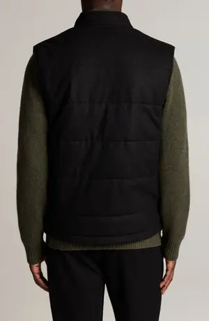 Vince Tailored Wool Blend Puffer Vest