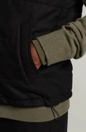 Vince Tailored Wool Blend Puffer Vest