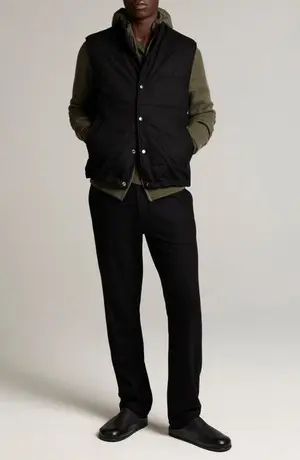 Vince Tailored Wool Blend Puffer Vest