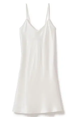 PETITE PLUME Bijou Silk Slip Nightgown