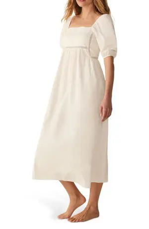 PETITE PLUME Lucienne Cotton Voile Nightgown