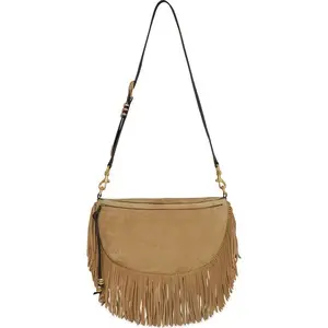 Rebecca Minkoff Billie Fringe Leather Sling Bag - Chestnut/fondant