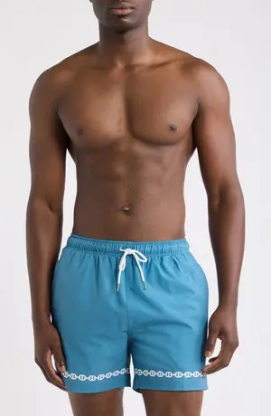 MAVRANS Link Swim Trunks - Blue