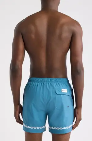 MAVRANS Link Swim Trunks - Blue