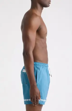 MAVRANS Link Swim Trunks - Blue