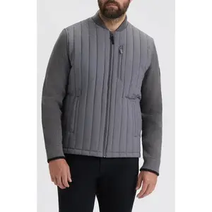 Hunter Kindale Quilt Jacket With Sweater Sleeves Castlerock