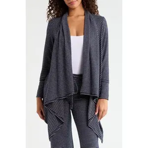 ASTROLOGIE CALIFORNIA Mae Striped Cardigan - Navy/white