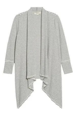 ASTROLOGIE CALIFORNIA Mae Striped Cardigan - White/black