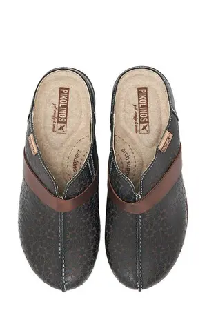 Pikolinos Granada Floral Embossed Clog