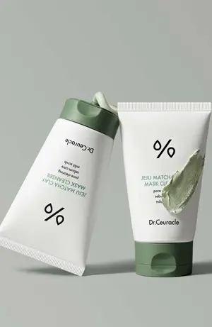 DR. CEURACLE Jeju Matcha Clay Mask Cleanser