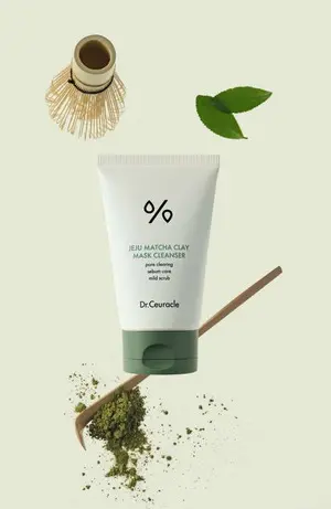 DR. CEURACLE Jeju Matcha Clay Mask Cleanser