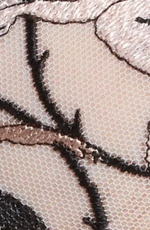 FLEUR DU MAL Gio Ponti Embroidered Underwire Demi Bra