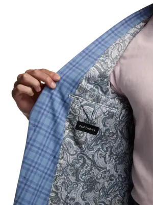 PAUL FREDRICK Wool Blend Single Breasted Peak Lapel Sport Coat