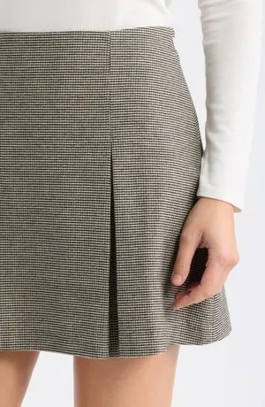 Marine Layer Lola Pleat Moleskin Miniskirt