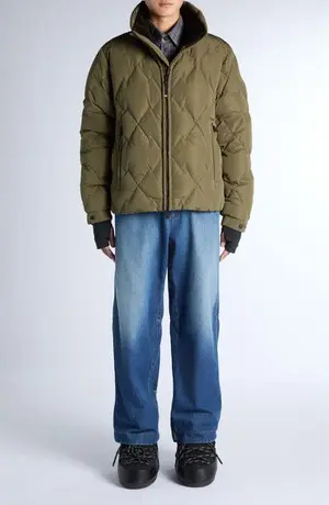 Moncler Bramans Down Bomber Jacket
