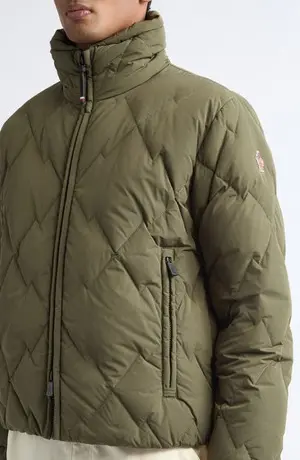 Moncler Bramans Down Bomber Jacket