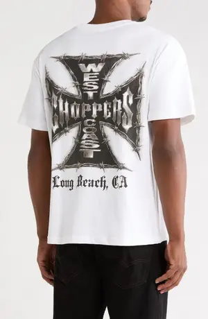 ID SUPPLY CO Rough Around The Edges Cotton Graphic T-shirt