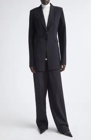 Proenza Schouler Maera Jacket In Bi-stretch Dou