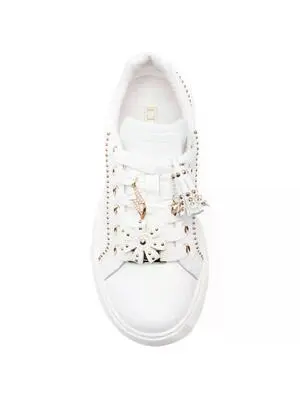 CULT Nirvana Stud-embellished Leather Sneakers