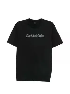 Calvin Klein Logo-print T-shirt - Black