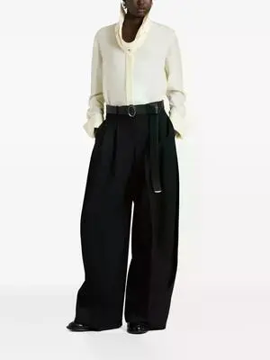 Givenchy High-neck Long-sleeve Shirt