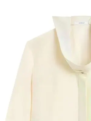 Givenchy High-neck Long-sleeve Shirt