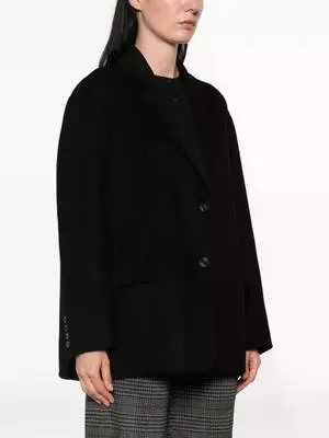 VICOLO Notched-lapels Single-breasted Coat