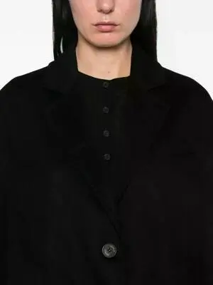 VICOLO Notched-lapels Single-breasted Coat