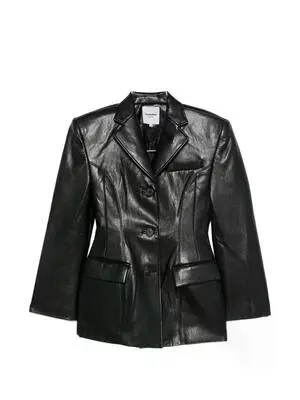 LA PISCINE Structured Shoulder Blazer