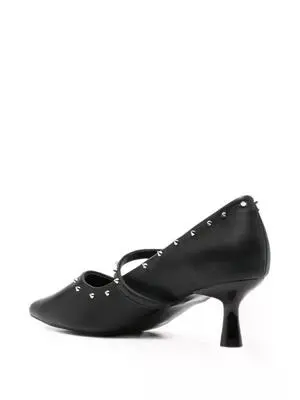 CULT Rebel Stud-embellished Pointed-toe Pumps