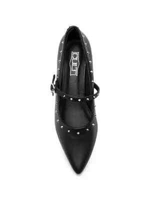 CULT Rebel Stud-embellished Pointed-toe Pumps
