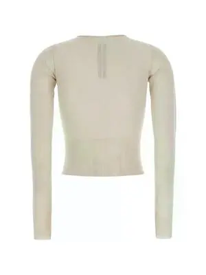 Rick Owens Cut-out Ribbed-hem Sweater