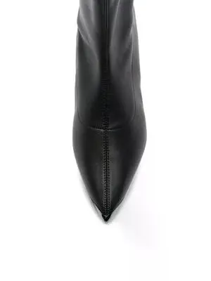 CULT Metal-toe Pointed-toe Ankle Boots