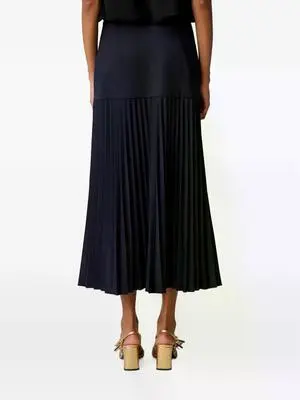 Claudie Pierlot Pleated A-line Skirt